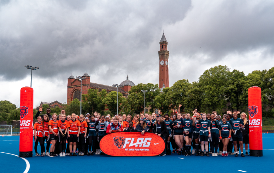 Chicago Bears celebrate Flag Football growth with championship event in ...