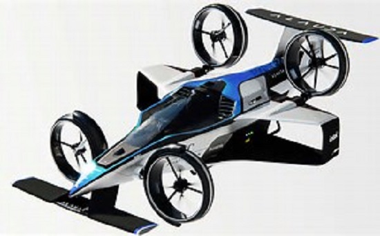 World’s first crewed flying racing car ready for the airspeeder racing ...